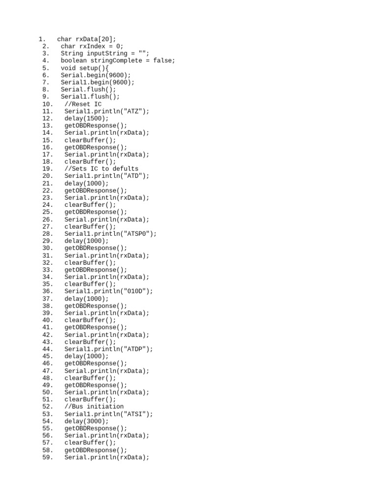 Arduino Obd2 Pdf Computer Programming Software Engineering 9776