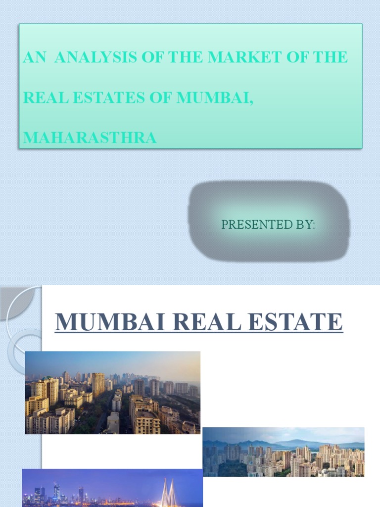 Mumbai Real Estate Market Insights 2023 | PDF | Mumbai | Economies