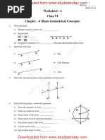 Class 6 Ratio & Proportion Worksheet | PDF | Mathematics