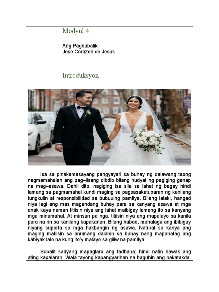 Modyul 4 - April 15 | PDF