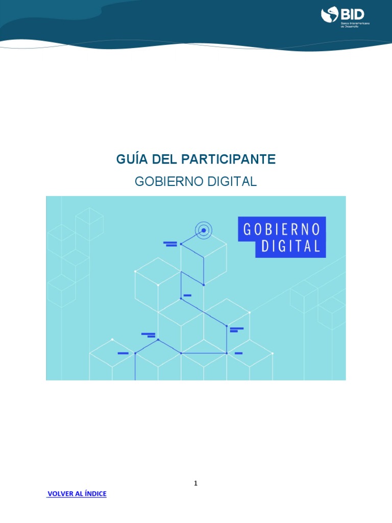 Capitulo 1 Gobierno Digital | PDF | Gobierno E