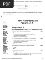 Week 5 - Assignment With Ans | PDF | Educational Assessment | Teaching