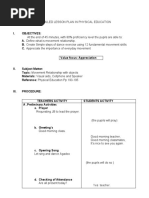 A Detailed Lesson Plan in Grade 2 (Physical Education) | PDF | Learning ...