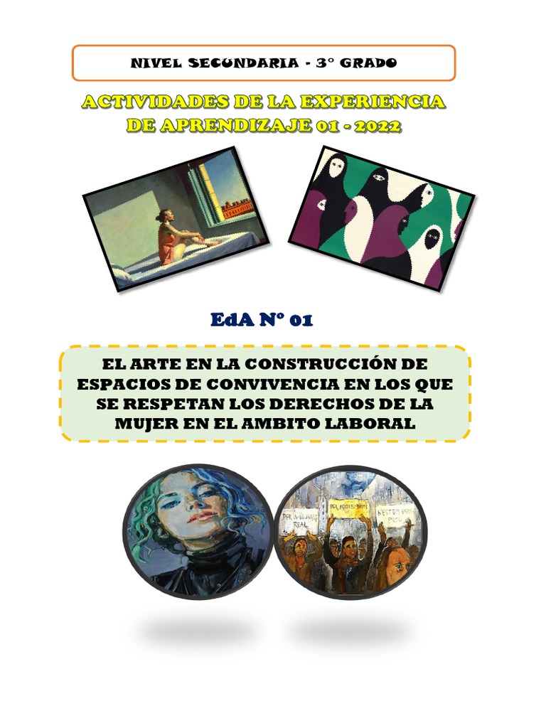 Eda 1 Vii Ciclo - Act 1 - Jmuz | PDF | Pablo Picasso | Pinturas