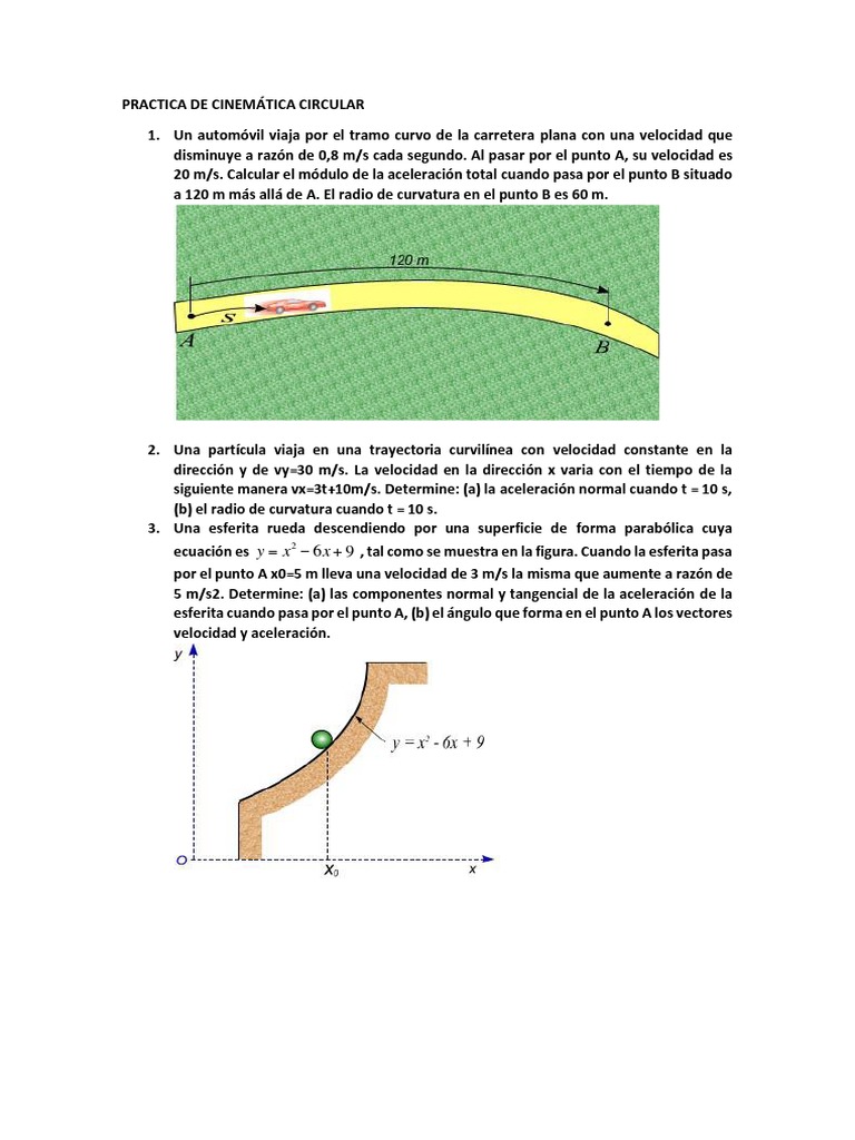 Practica de Cinematica Circular | PDF