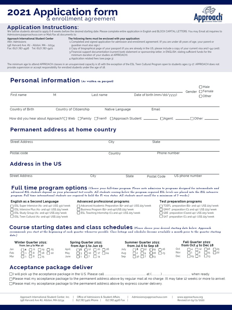 2021 Application Form - Application Form 2021-06-14 | PDF | Credit Card ...