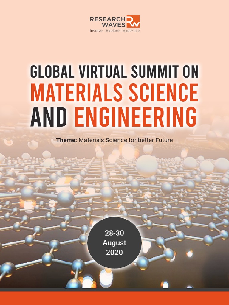 Materials Summit 2020 Book of Abstracts | PDF | Corrosion | Nanotechnology