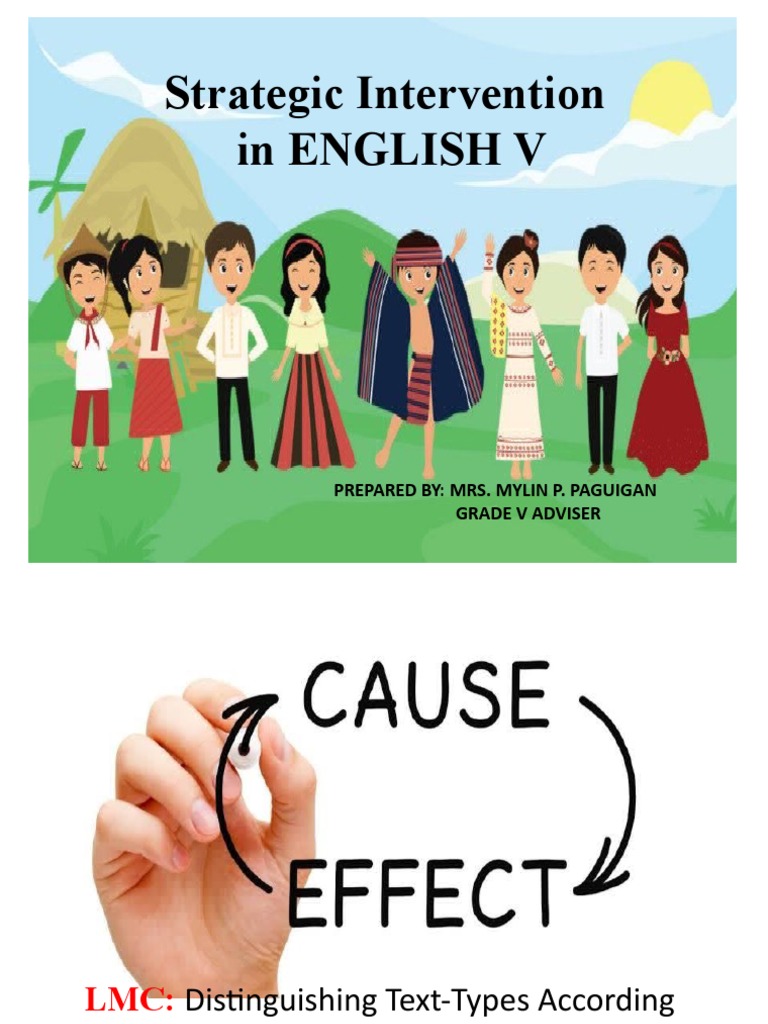 Sim English Cause and Effect-G5 | PDF | Language Arts & Discipline ...