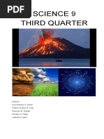 Lesson Plan in Science 10 | PDF | Volcano | Types Of Volcanic Eruptions