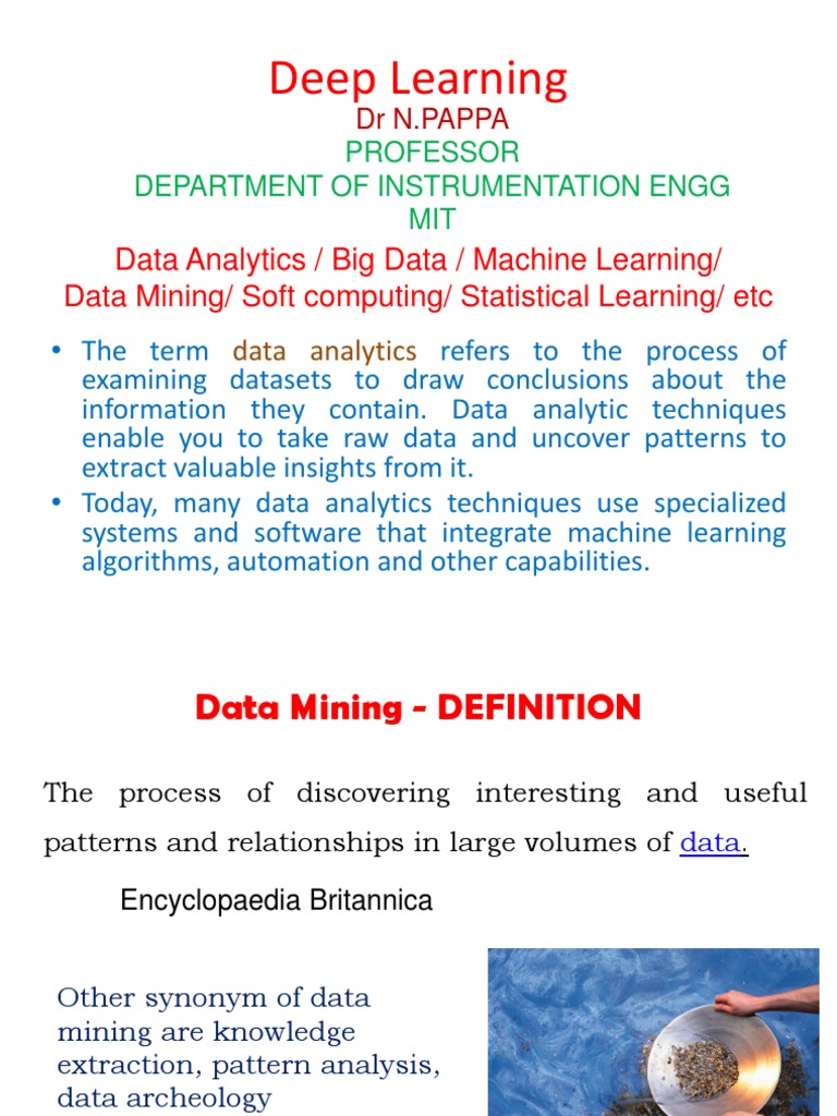 Deep Learning | PDF | Machine Learning | Deep Learning