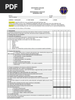 TPR Sheet Form | PDF