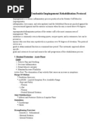 Torbay Cuff Protocol | PDF | Anatomical Terms Of Motion | Shoulder