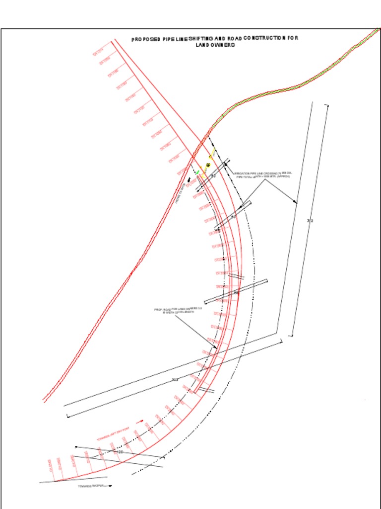 Road and Pipe Line Shifting | PDF