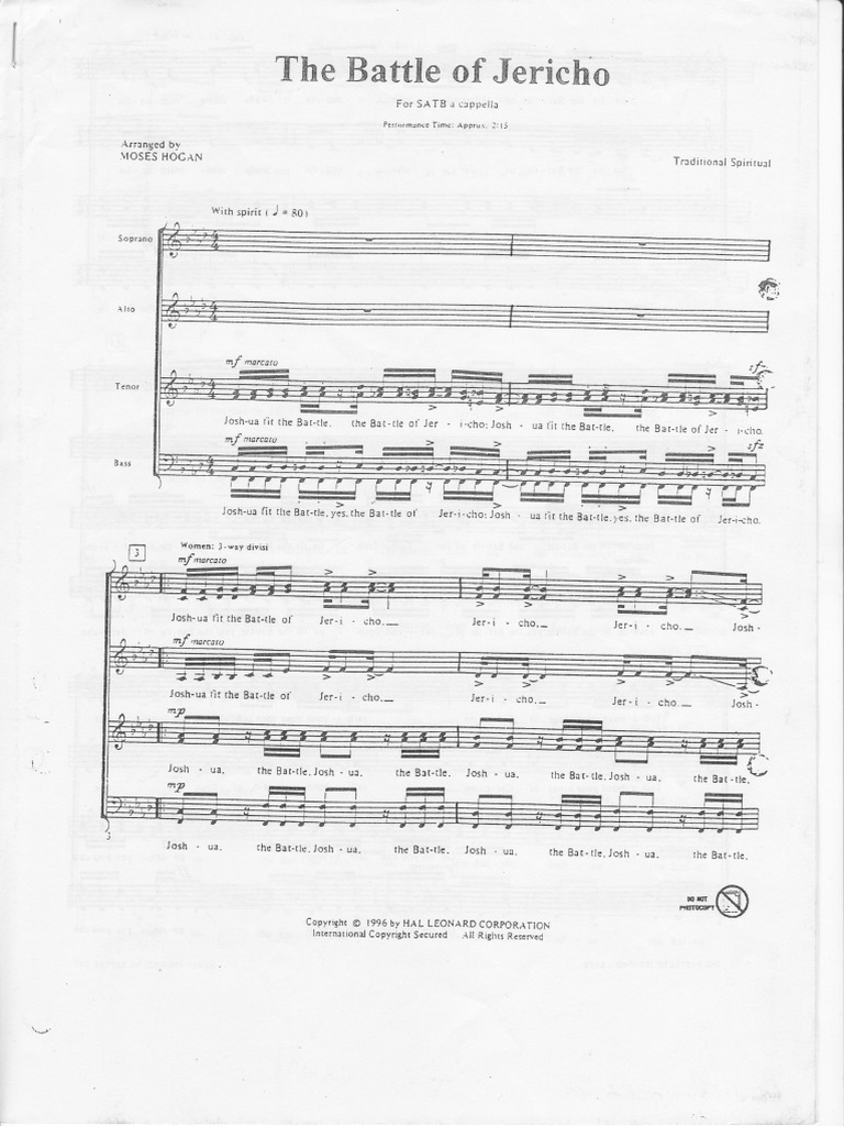 The Battle of Jericho | PDF