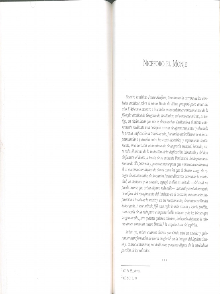 Niceforo El Monje | PDF