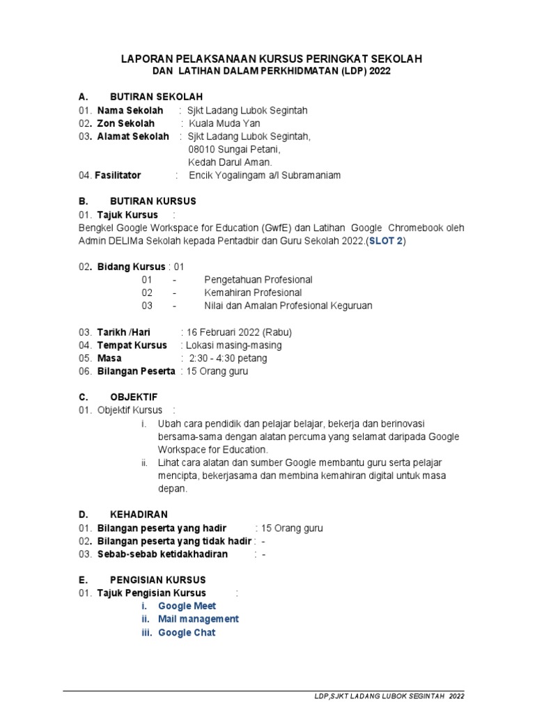 Laporan Ldp Pdf
