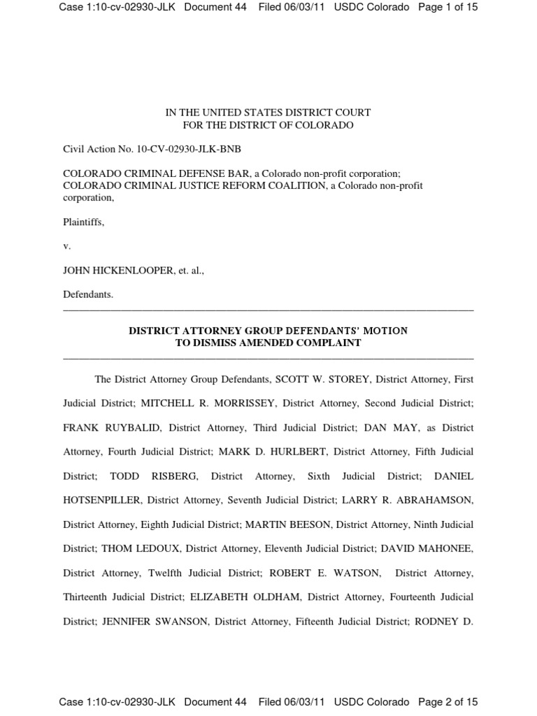Motion To Dismiss | Download Free PDF | Declaratory Judgment | Lawsuit
