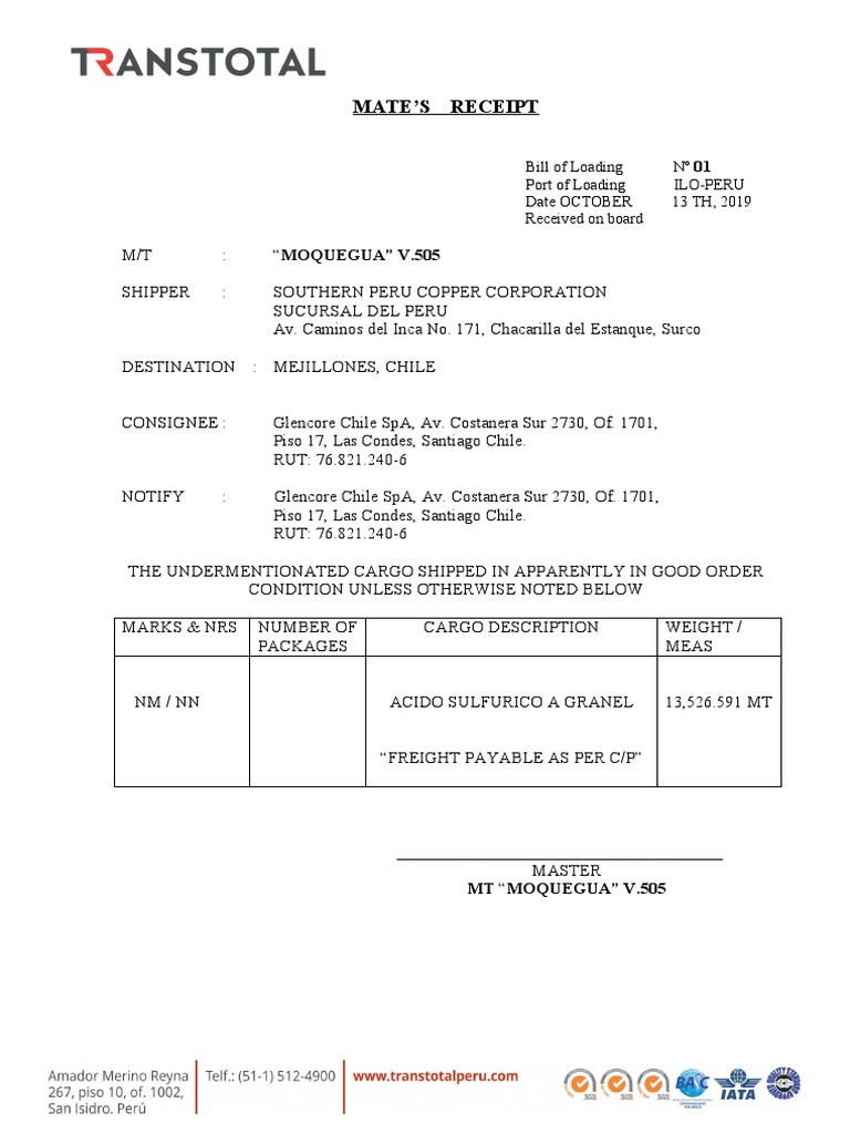 Mates Receipt 01 - 13.10.2019 | PDF