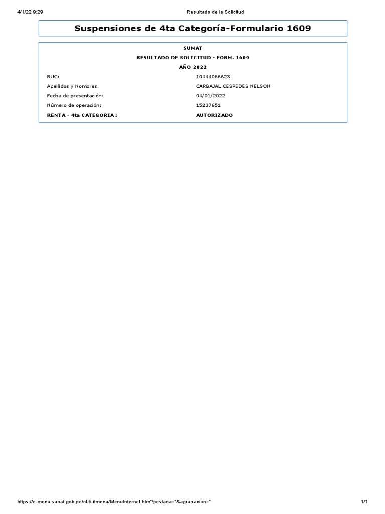 Suspension de Cuarta 2022 | PDF