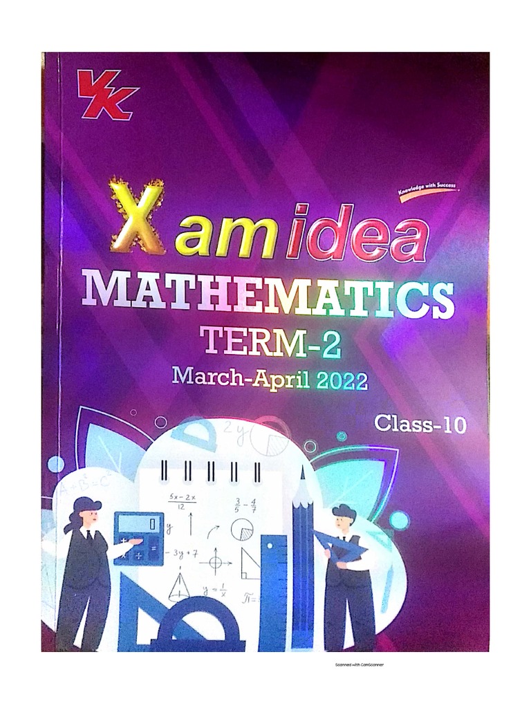 Xam Idea Mathematics Term 2 Class 10 WWW - Examsakha.in | PDF