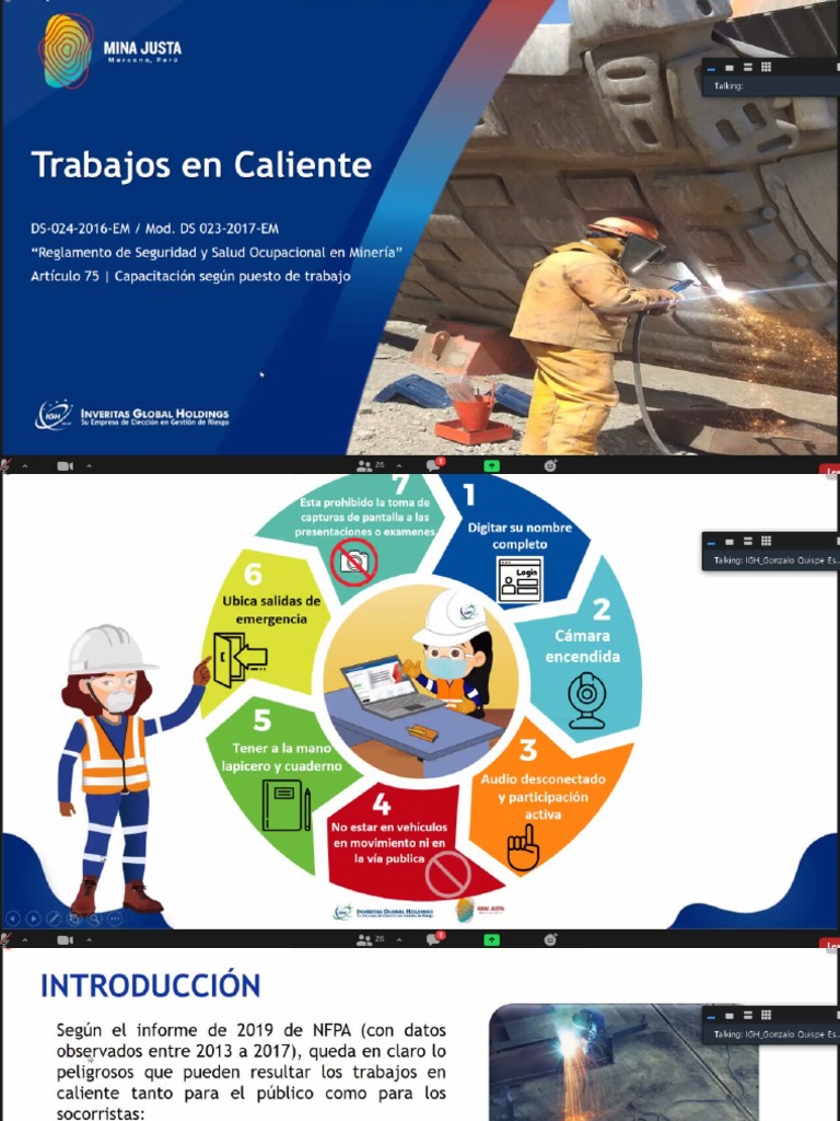 Trabajo en Caliente Marcobre | PDF