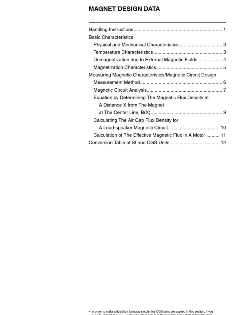 in Order To Make Calculation Formulas Simple, The CGS Units Are Applied ...