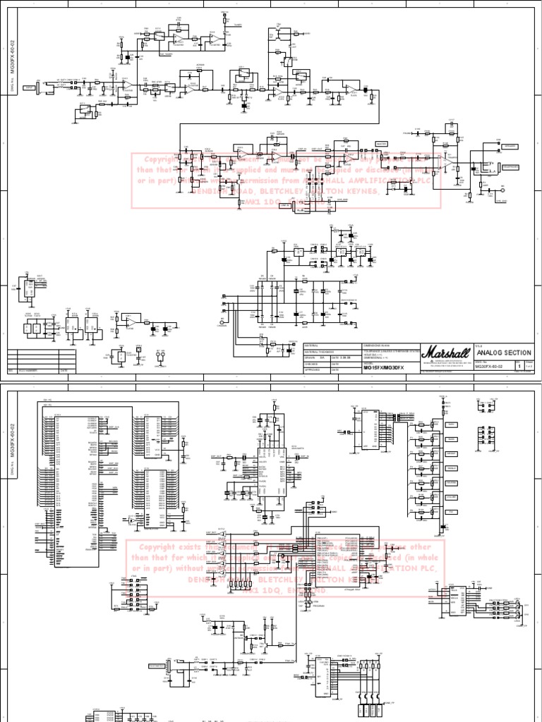 Analog Section: 1 MG15FX/MG30FX | PDF