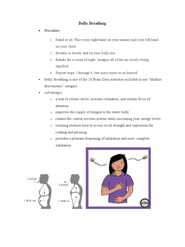 Belly Breathing | PDF