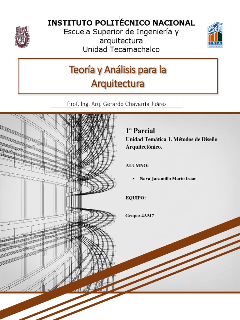 Teoria y Analisis de La Arquitectura | PDF