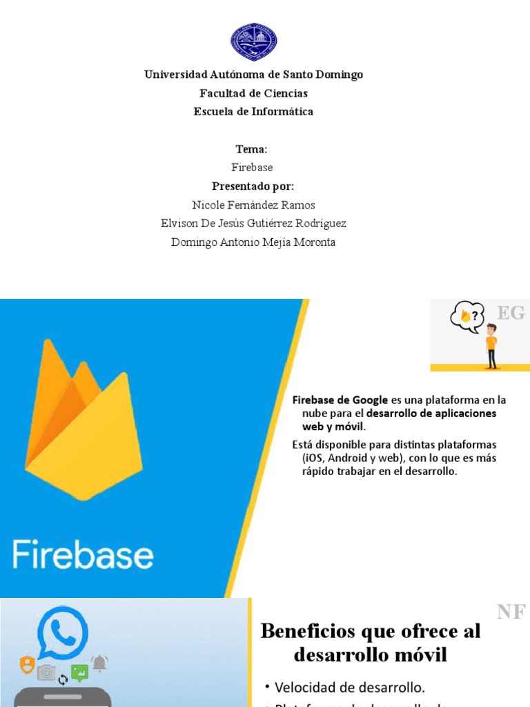 Exposicion de Firebase | PDF | Informática