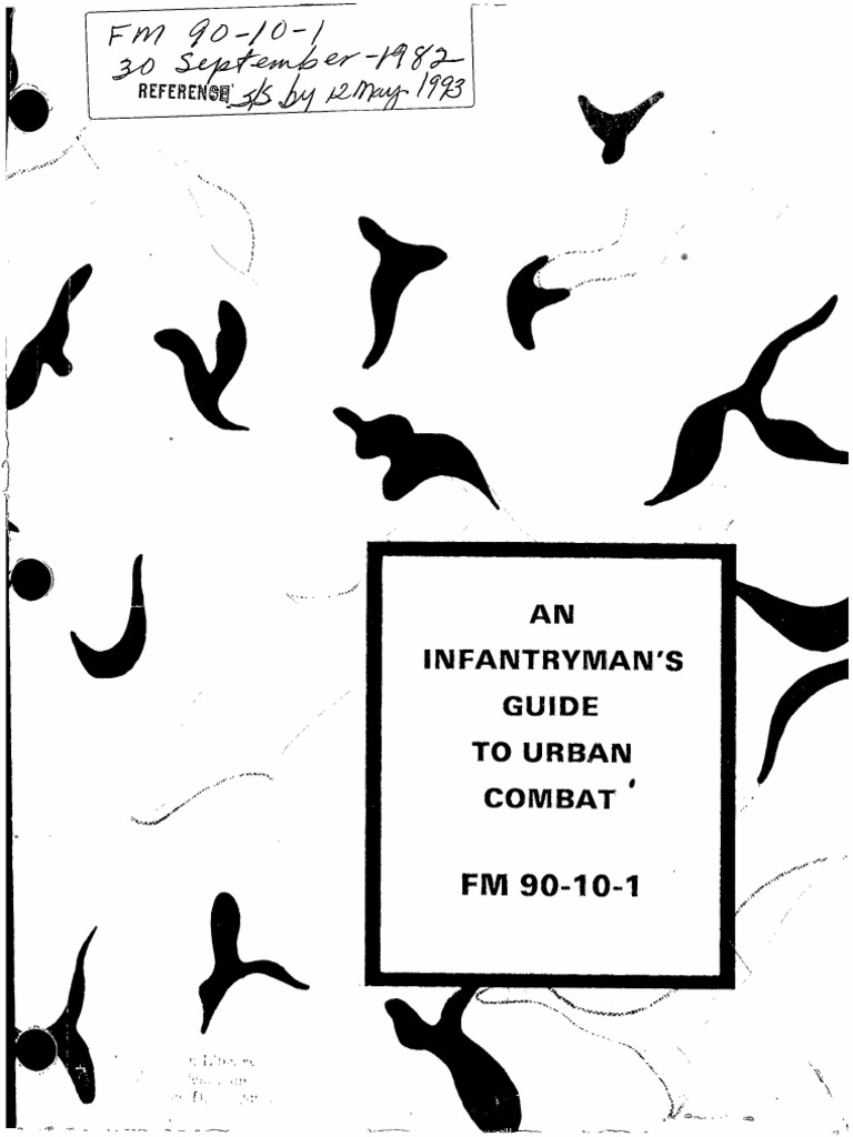 FM90 10 1 | PDF | Wall | Urban Warfare