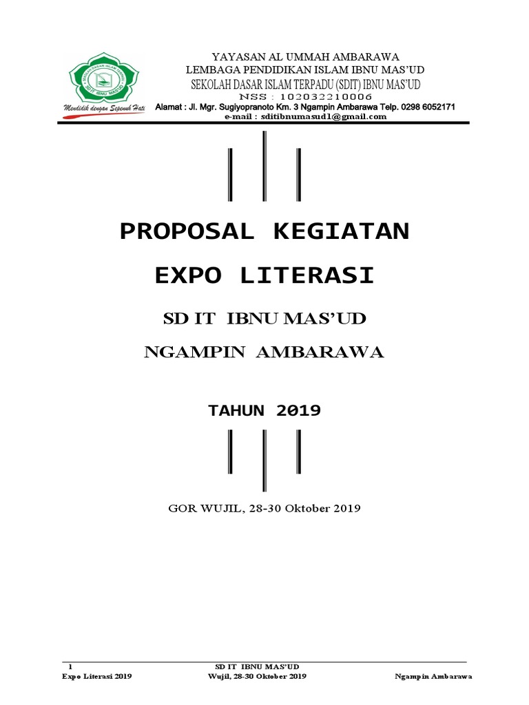Proposal Literasi | PDF