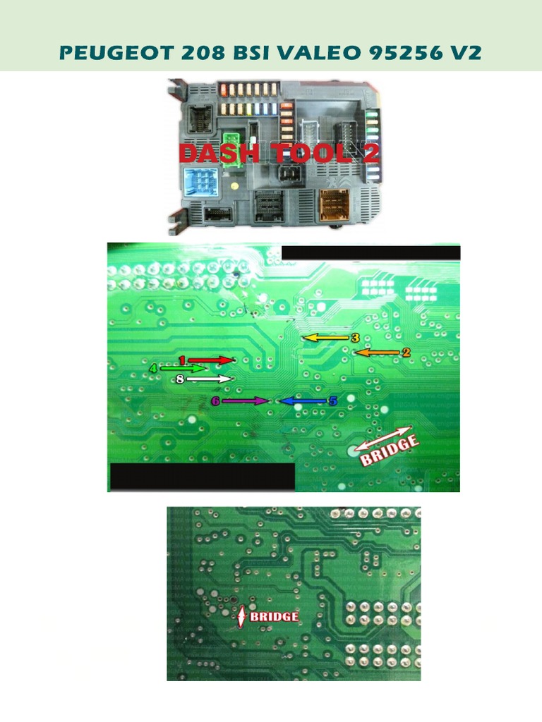 Bsi-Peugeot-208-Eprom-95256, Enigma v2 | PDF
