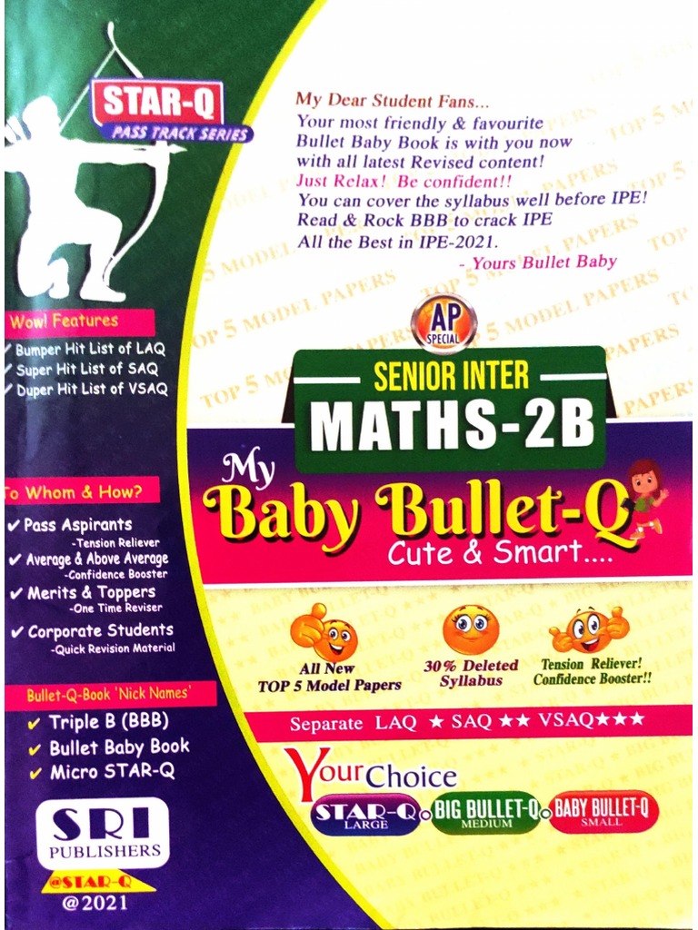MATHS 2B Babybullet | PDF
