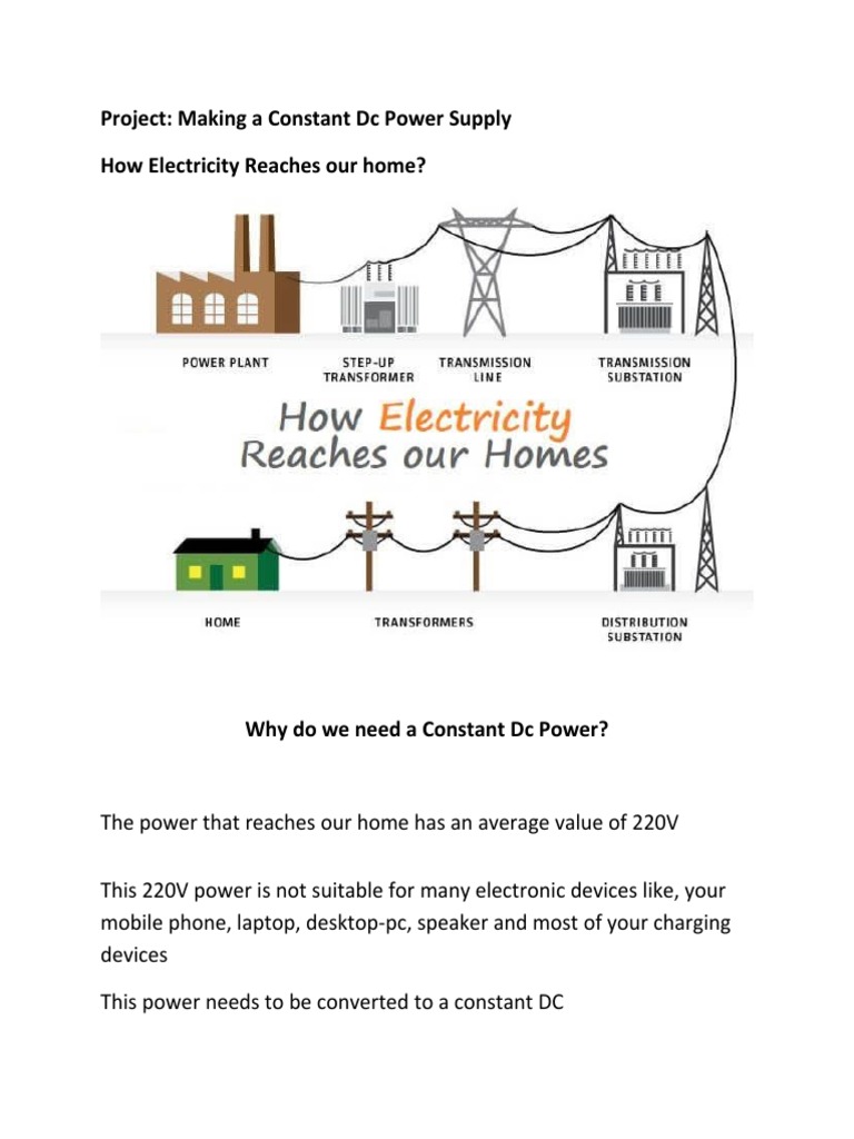 Designing A Power Supply | PDF | Rectifier | Power Supply