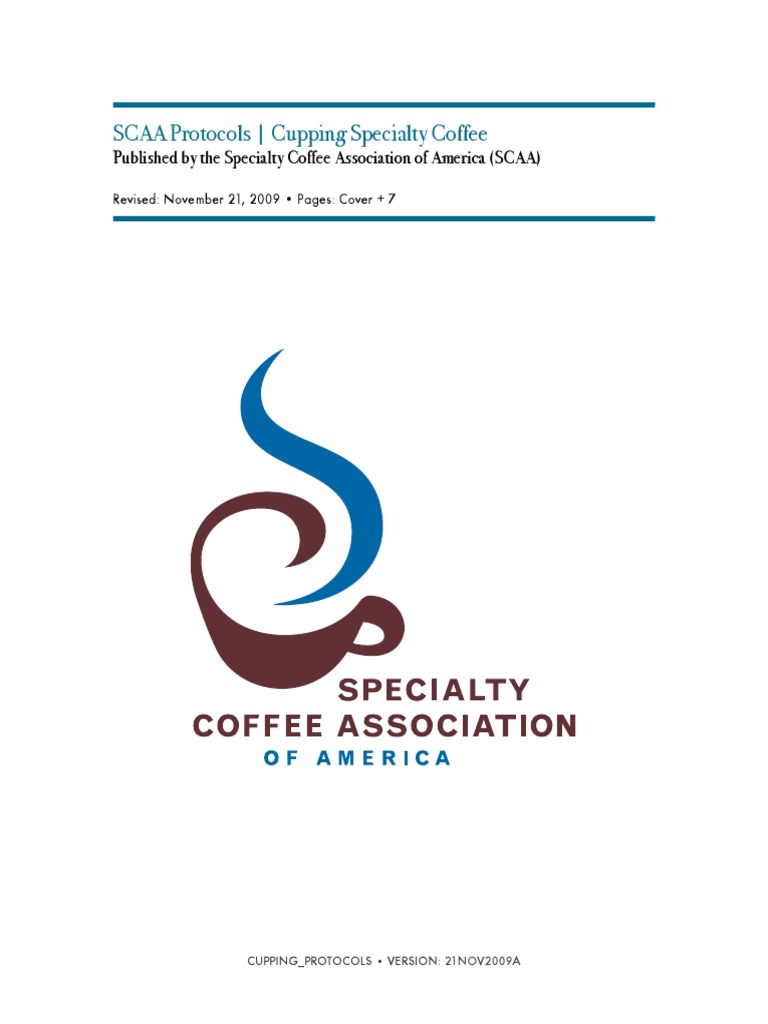 SCAA Coffee Cupping Protocols Guide | PDF | Odor | Taste