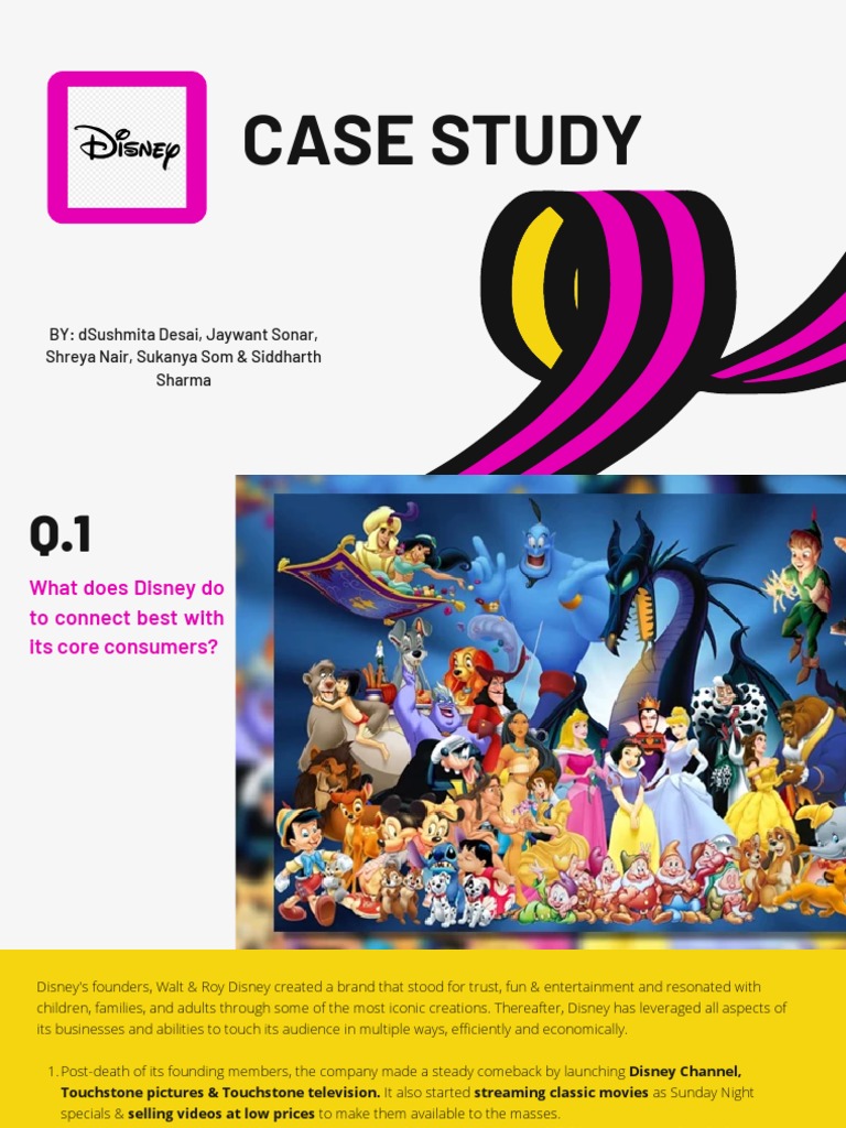 CB Disney Case Study Presentation | Download Free PDF | The Walt Disney Company | Brand