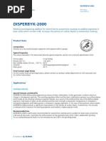 Disperbyk 190 | PDF | Materials | Industrial Processes