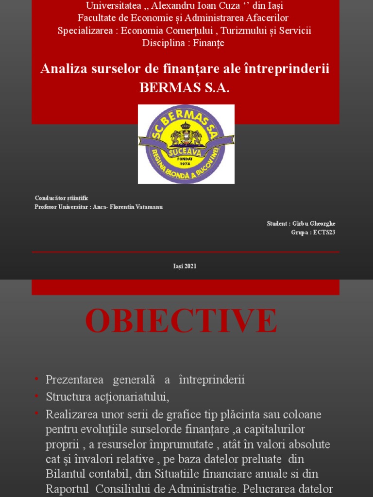 Proiect Finanțe | PDF