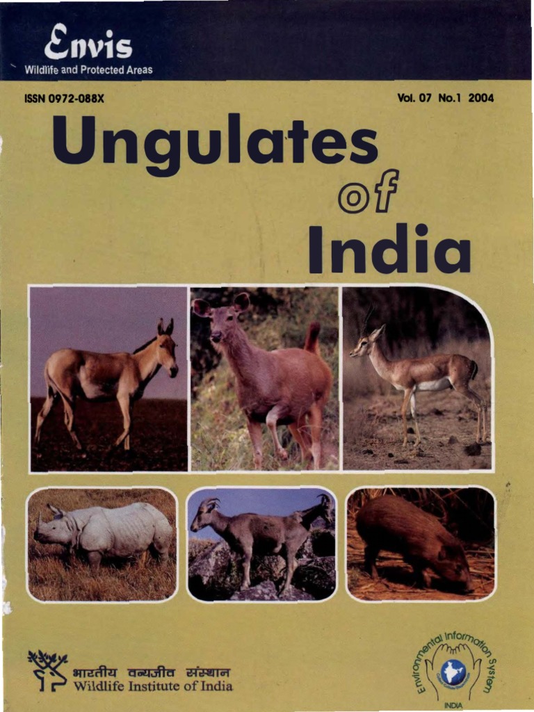 9 Ungulates India | PDF | Cattle | Deer
