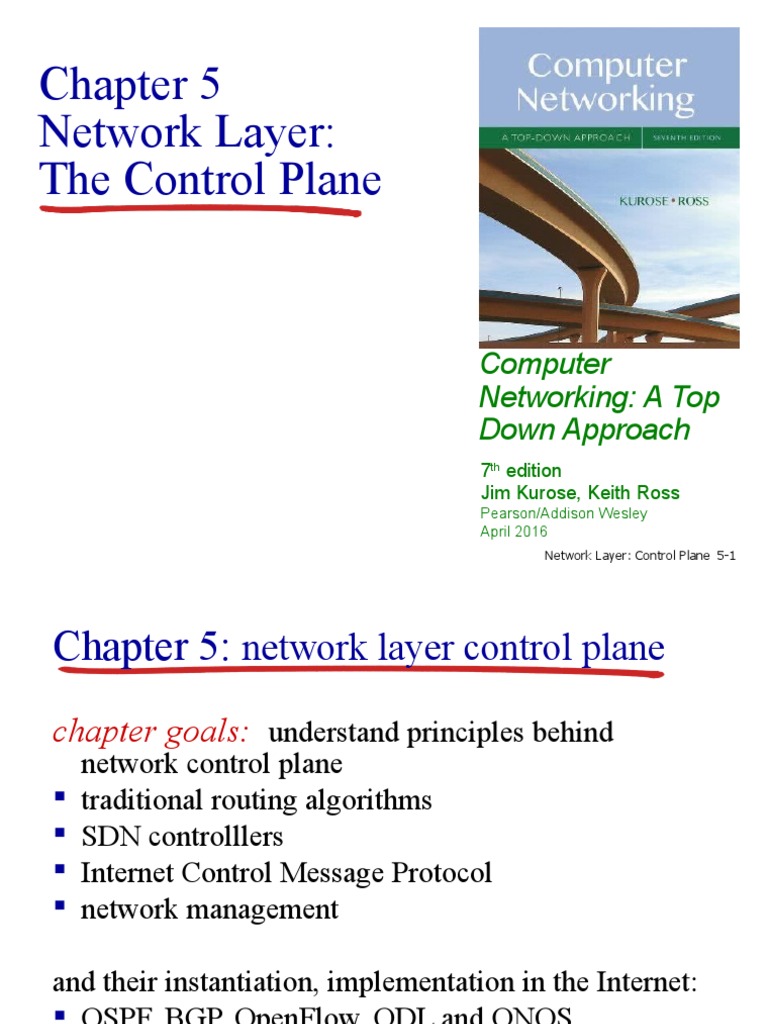 Network Layer: The Control Plane: Computer Networking: A Top Down Approach | PDF | Routing ...