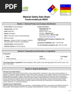 Msds Tetrahydrofluran (Lem PVC) | PDF | Dangerous Goods | Toxicity