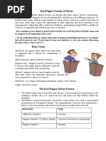 Lincoln-Douglas (LD) Debate Format - Introduction | PDF | Meetings ...