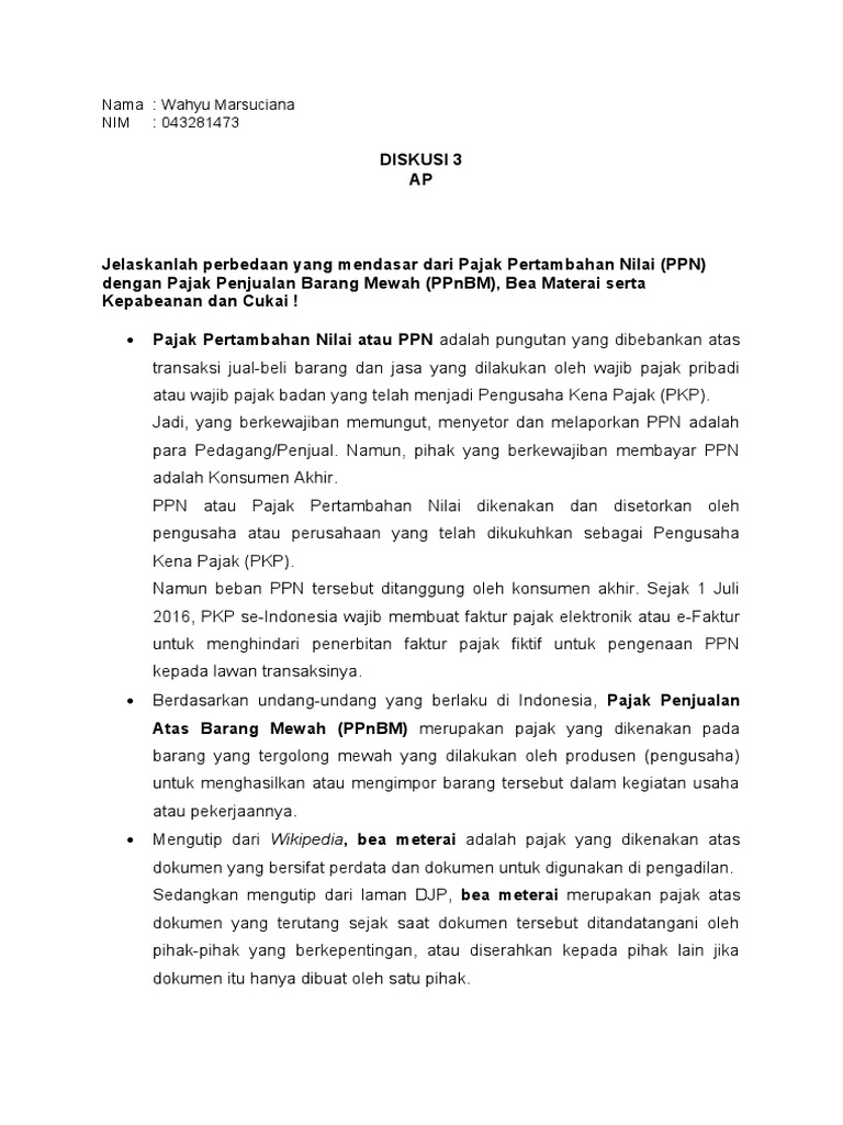 Diskusi 6 - AP | PDF