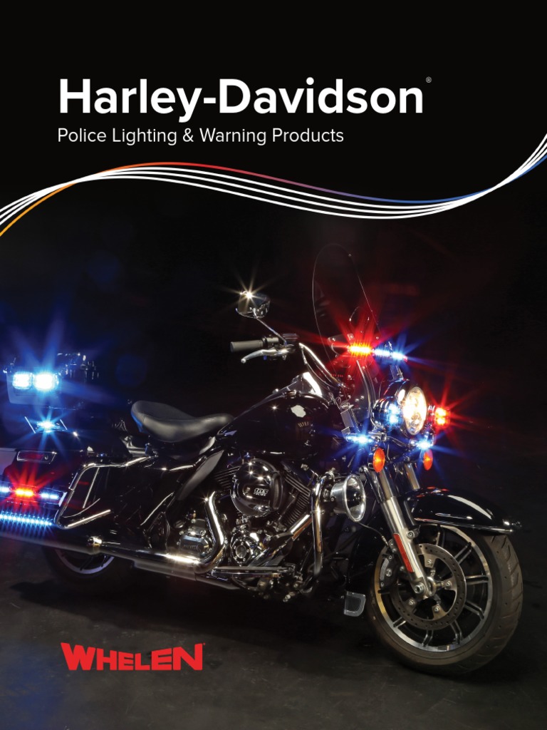 Harley-Davidson: Police Lighting & Warning Products | PDF | Harley ...