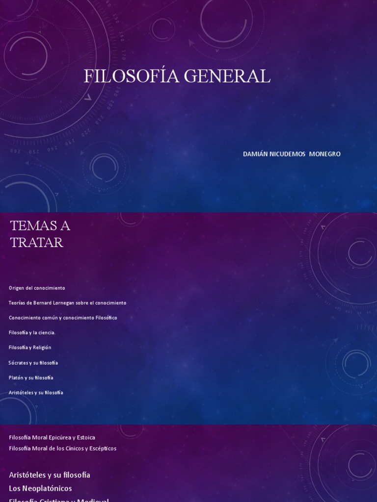 Filosofía General 2 | PDF | Filosofía | Autosuperación
