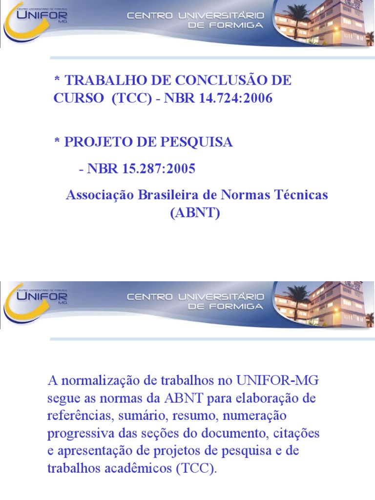 Abnt Slide | Download grátis PDF | Citação | Caixa alta e caixa baixa