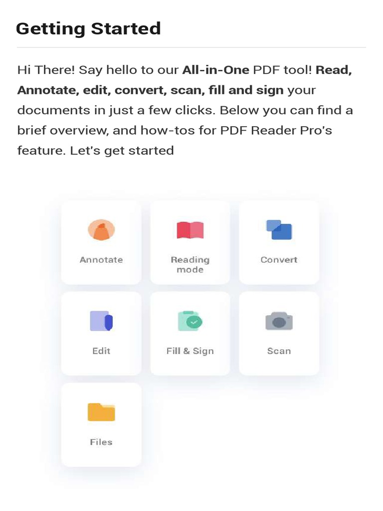 Getting Started with PDF Reader Pro: An Overview of its Powerful Annotation, Reading, Conversion ...