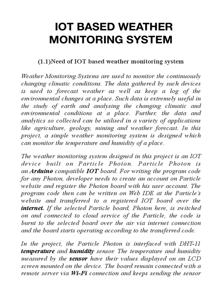 Micro Project ETI | PDF | Internet Of Things | Rectifier