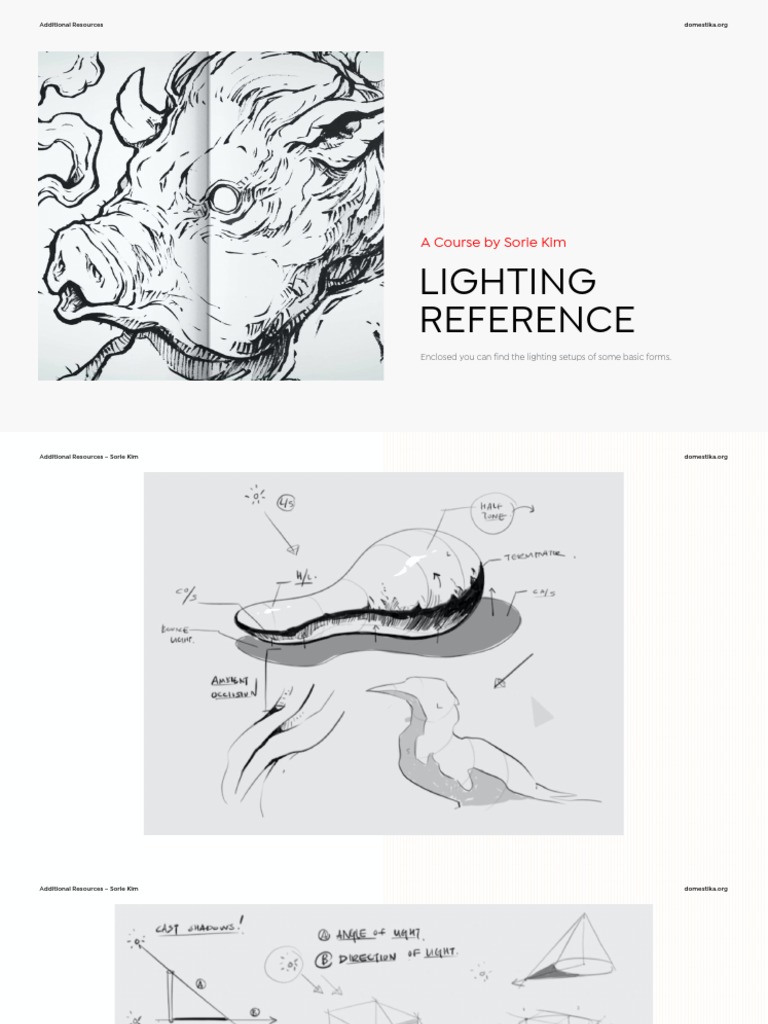 Sorie Kim's Lighting Reference Course | PDF